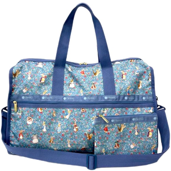 Lesportsac | Bags | Lesportsac X Peter Rabbit Deluxe Large Weekender ...